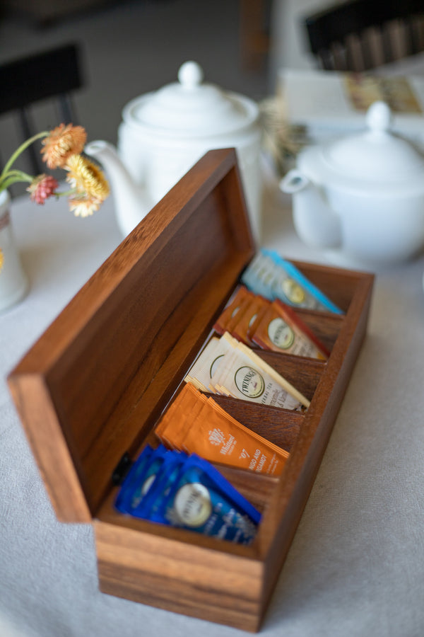 Wooden Tea Storage Box - Wonderful Life Farm